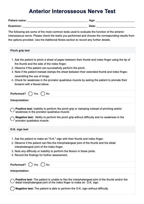 Action Research Arm Test ARAT Example Free PDF Download