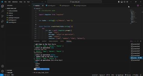 Mohsin Raza On Linkedin Typescript Cli Inquirerjs Todolist Codedevelopment 14 Comments