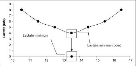 The Lactate Minimum Point The Point Of Inflection Is Termed The