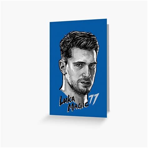 Luka Magic Luka Doncic 77 Greeting Card For Sale By Aram Baldwin