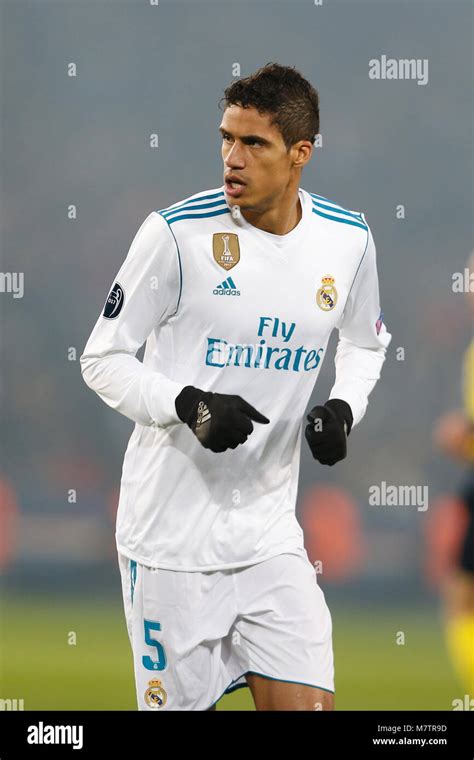 Raphael Varane Real March 6 2018 Football Soccer Uefa Champions League Round Of 16 2nd