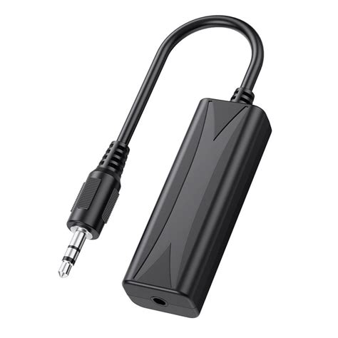Anti Interference Car 3 5mm Audio Cable Ground Loop Noise Isolator Cancelling Filterkiller Audio