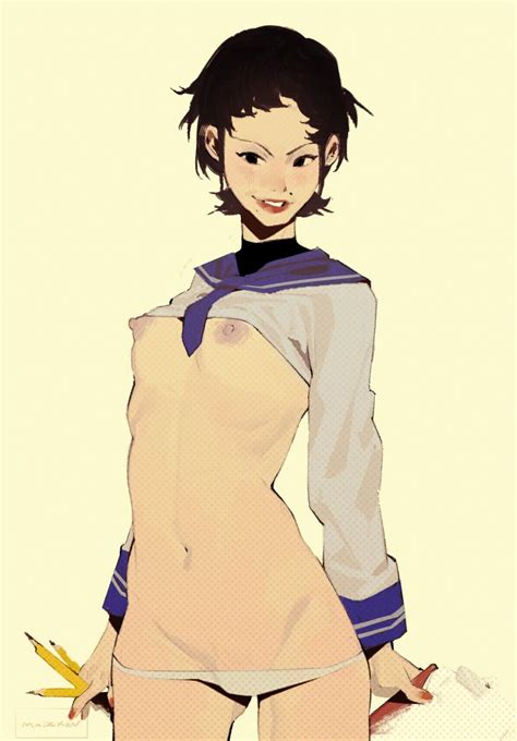 Rule 34 1girls Crop Top Maiz Ken Panties Short Hair Small Breasts