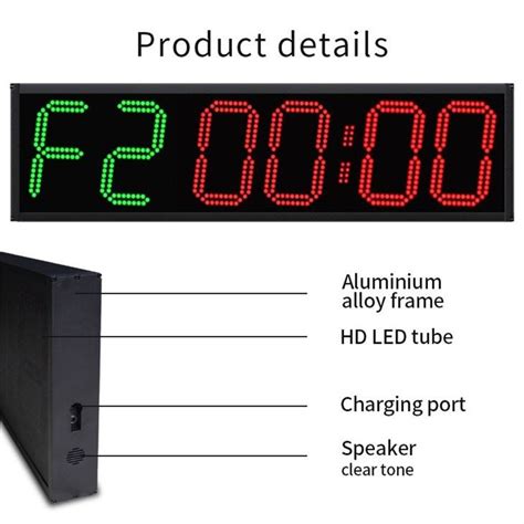 China Outdoor Led Gym Interval Timer Manufacturers Suppliers Factory Customized Service