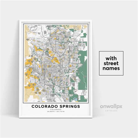 Free Printable Zip Code Map Of Colorado Springs Download Free