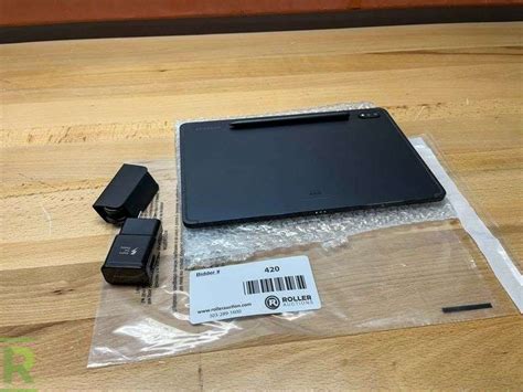 Samsung Galaxy Tab S Gb Mystic Silver Used S Pen Charging