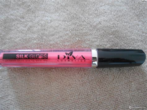 Блеск для губ Diva Silk Gloss - «Красивый, блестящий, вкусный ...