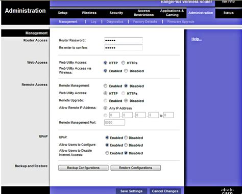 Linksys Rangeplus Wireless Router Wrt110