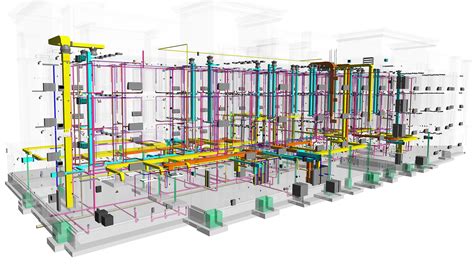 Bim Mep Modeling Engineering Drafting Outsourcing United Bim Revit Modeling Services