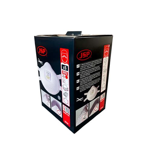 JSP Flexinet 832 Valved FFP3 Face Mask The Face Mask Store