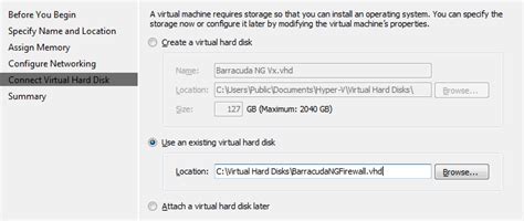 how to deploy a cloudgen firewall vx on hyper v barracuda campus