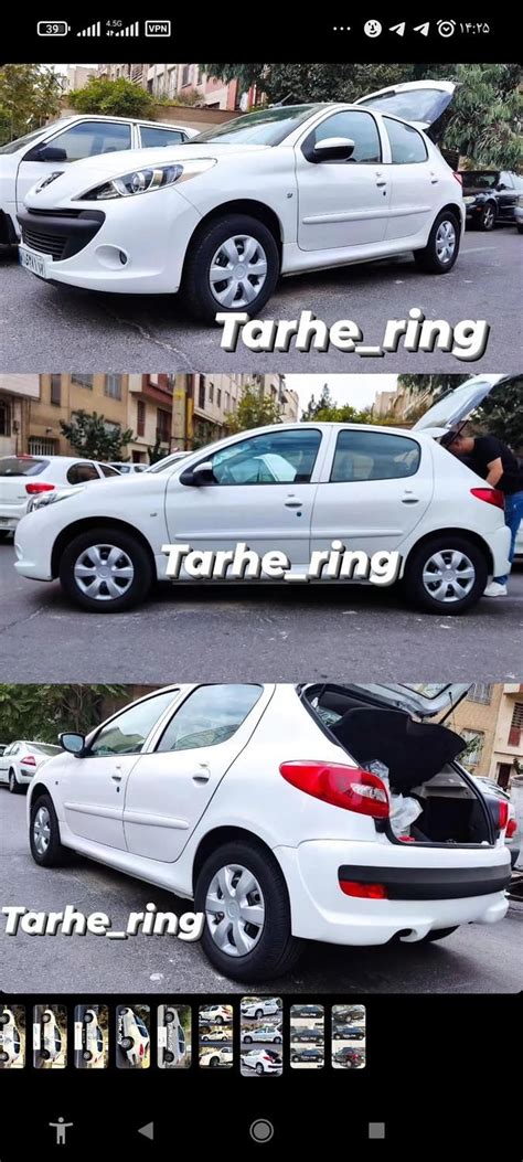 قالپاق طرح رینگ پژو ۲۰۶ ۲۰۷ اسپرت سایز ۱۴ اینچ در تهران