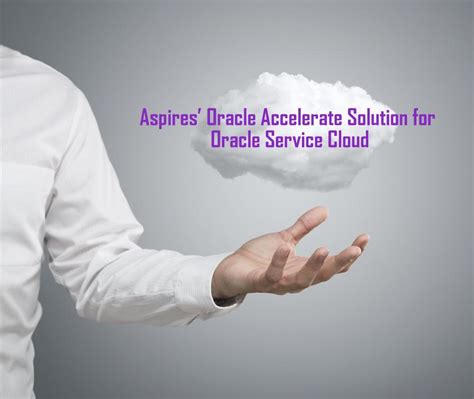 Aspire Systems On Linkedin Aspire Systems Oracle Accelerate Solution For Oracle Service Cloud…