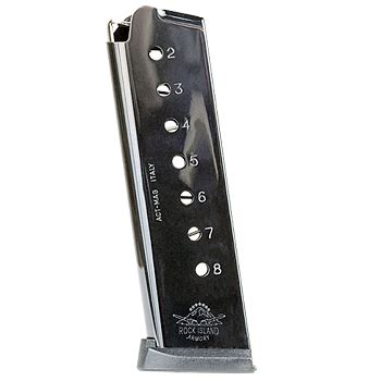 Rock Island Armory 1911 Magazine 45 Acp 8rds Full Size