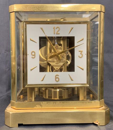 Sold At Auction Jaeger Lecoultre Atmos Clock Model 540 Square Face