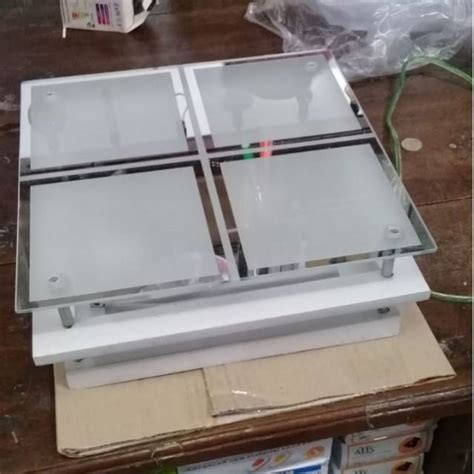 Jual Lampu Plafon Hias Minimalis Persegi Gratis Lampu Led Shopee Indonesia