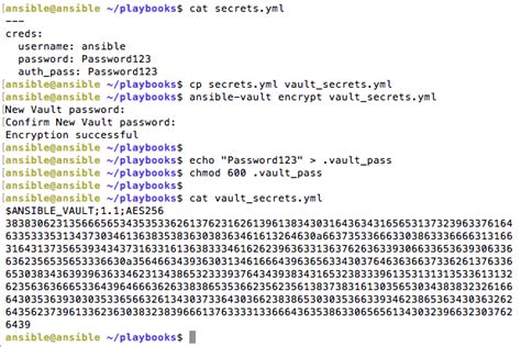 Asas And Ansible Secure Secrets With Ansible Vault