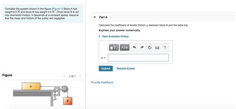 Answered Consider The System Shown In The Figurefigure 1 Block A