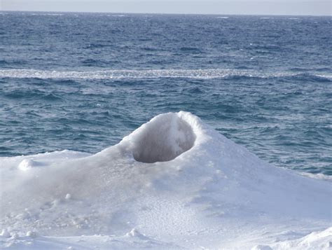 Have You Seen These Frozen Lake Michigan Phenomenons