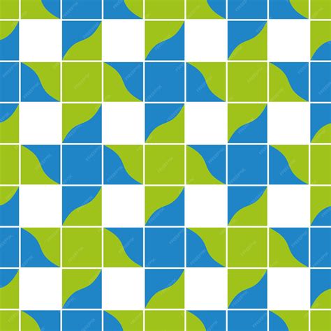 Premium Vector Ornate Tiles Seamless Pattern Geometric Vector