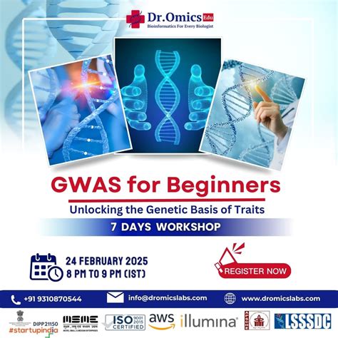 Gwas Genomics Bioinformatics Geneticresearch Workshop Dromics Research Lab