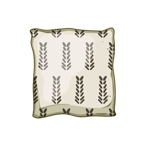 Sofa Boho Pillow Cartoon Vector Illustration 32829570 Vector Art At