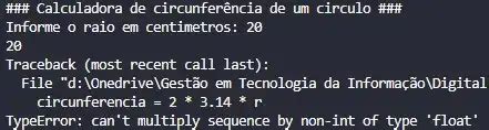 Erro Can T Multiply Sequence By Non Int Of Type Float