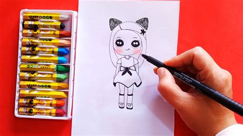 كيف ترسم بنت بالخطوات تعلم رسم بنت رسم سهل Youtube
