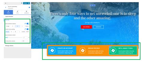 Spacing Options Colibri Docs