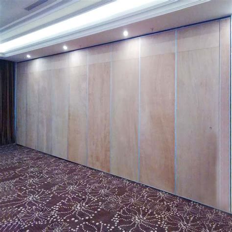 Commercial Movable Partition Walls Hanging Ceiling System Banquet Room Dividers