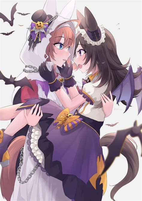 Rice Shower And Mihono Bourbon Umamusume Drawn By Coco Coco Rr Danbooru