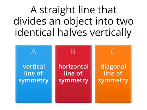 Symmetry Quiz