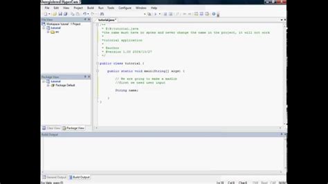 Jcreator Tutorial 1 Youtube