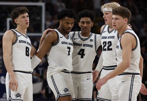 Mbb Game Notebook Utah State Returns To Form With Senior Day Blowout Of Air Force