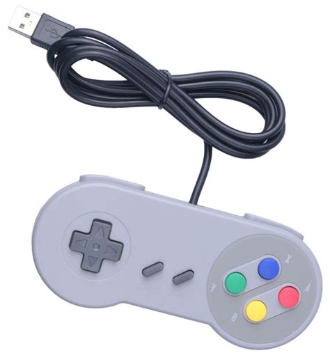 Купить Джойстик, геймпад, контроллер USB для Nintendo SNES и ПК - цена ...