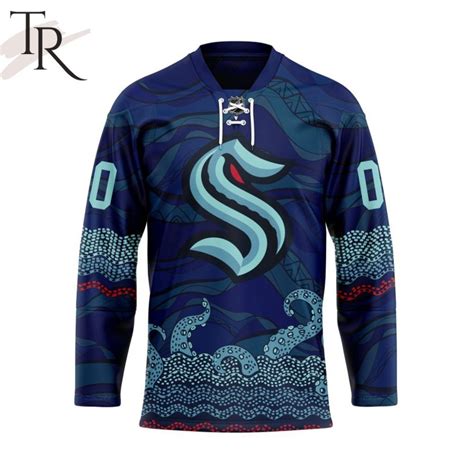 Personalized Nhl Seattle Kraken Native Hockey Jersey Design 2024
