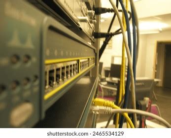 Cisco Ccna Lab Server Room Network Stock Photo Shutterstock