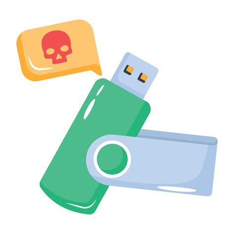 Trendy USB Hack 24204336 Vector Art At Vecteezy