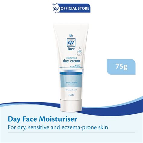 Qv Face Moisturising Day Cream 75g Spf 30 Protects And Revitalise Suitable For Normal