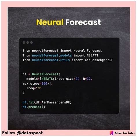 Neuralforecast Is A Python Library Designed For Time Series Forecasting Leveraging Neural