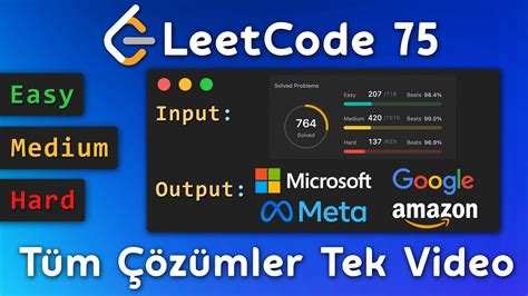 Algoritma Soru Çözümleri Leetcode 4 Saat Youtube