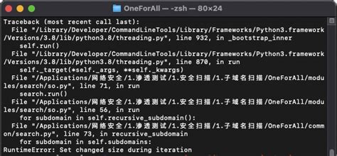 Runtimeerror Set Changed Size During Iteration Issue Shmilylty Oneforall Github