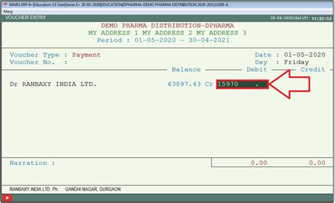 How To Create Payment Voucher In Marg Software