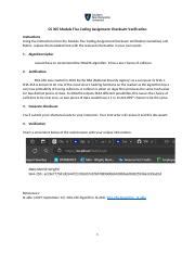 Mastering Checksum Verification With SHA Algorithm Course Hero