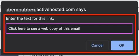 Add The Web Copy Link To Your Emails ActiveCampaign Help Center