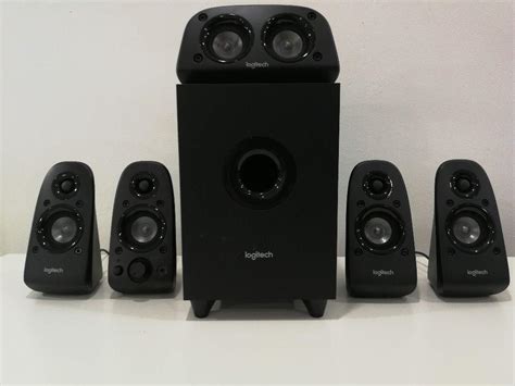 Logitech Z Surround Sound Speaker System Audio Soundbars Speakers Amplifiers On