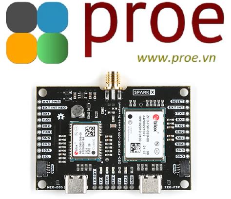 U Blox Zed F9p Neo D9s Combo Breakout Điện Tử Proe