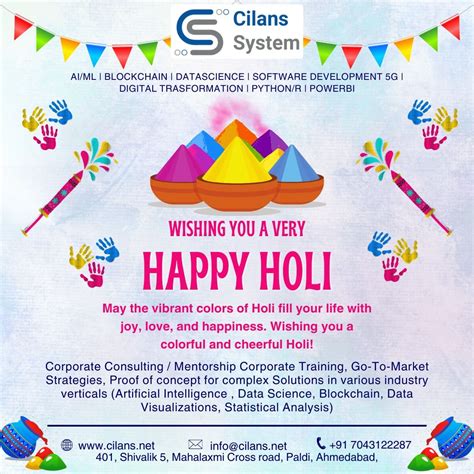 Cilanssystem Holi Happyholi Holifestival India Love Colours