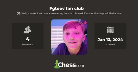 Fgteev Fan Club Chess Club