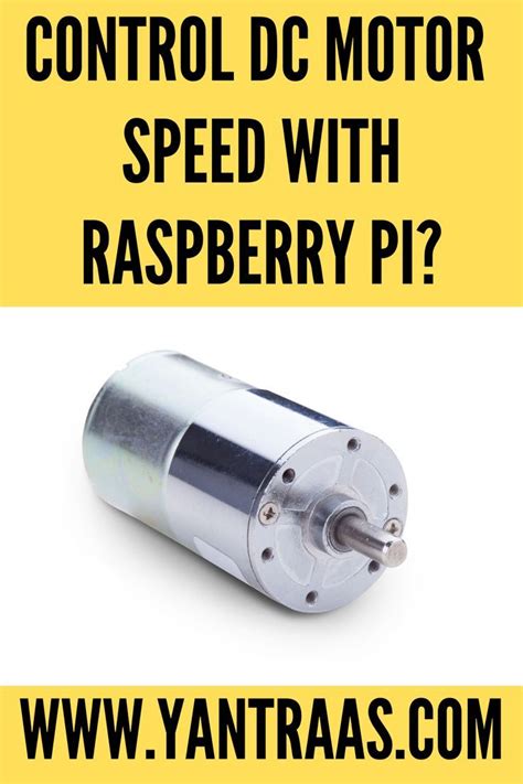 how to control the speed of a dc motor using raspberry pi